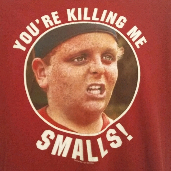 The Sandlot | Shirts | The Sandlot Ham Short Sleeve Burgundy Tshirt ...